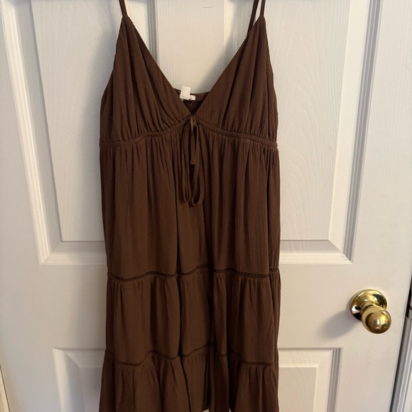 Garage | Dresses | Garage Chocolate Brown Dress | Poshmark